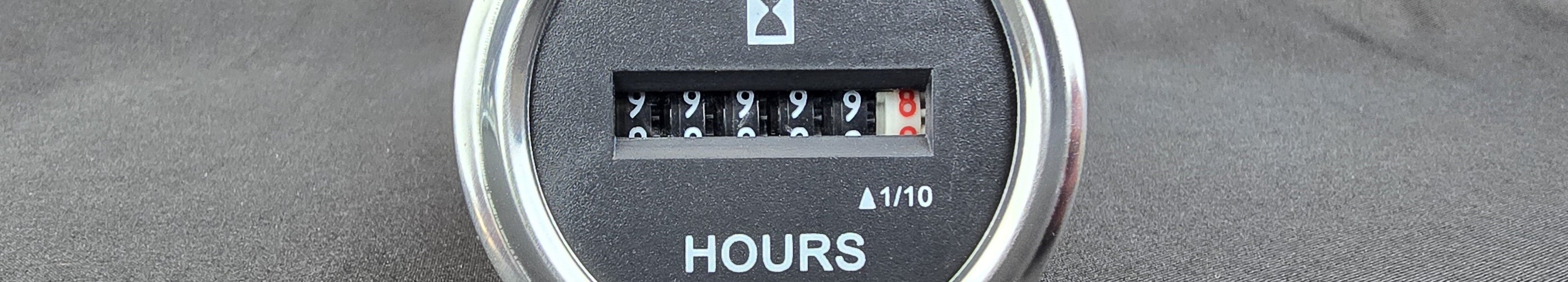 Mr. Speedometer Inc - Digital and Analog Hourmeters - Round and ...