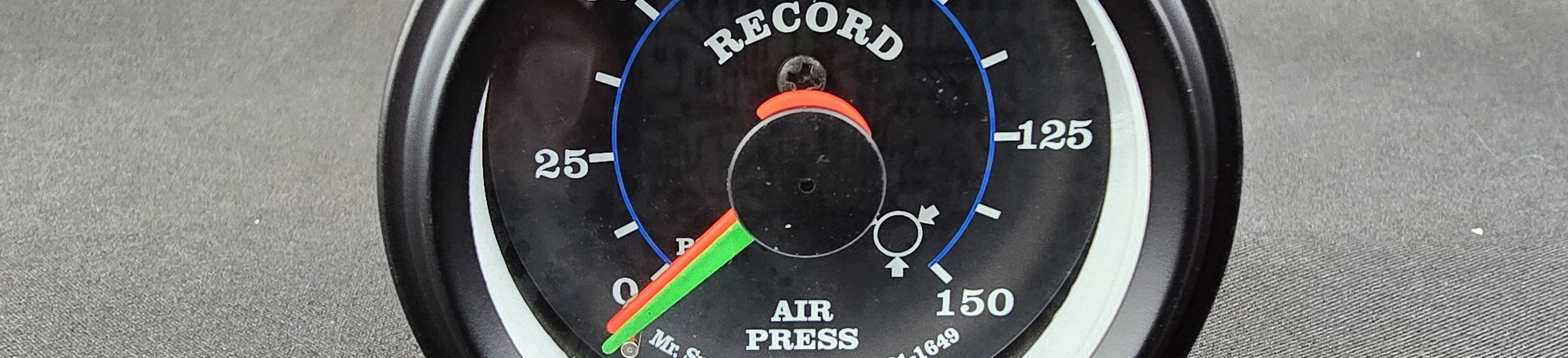 Mr. Speedometer Inc - 2 Inch Air Pressure Gauges — Mr Speedometer Inc