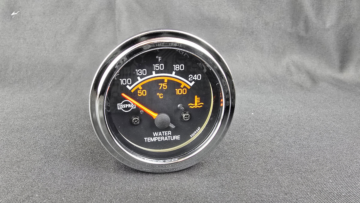 Mr. Speedomete Inc - ISSPRO - 2 Inch Electronic Water Temperature Gauge ...