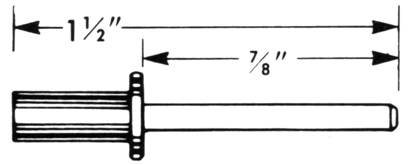Mr. Speedometer Inc - 0.104 Square speedometer cable end - HT139 — Mr ...