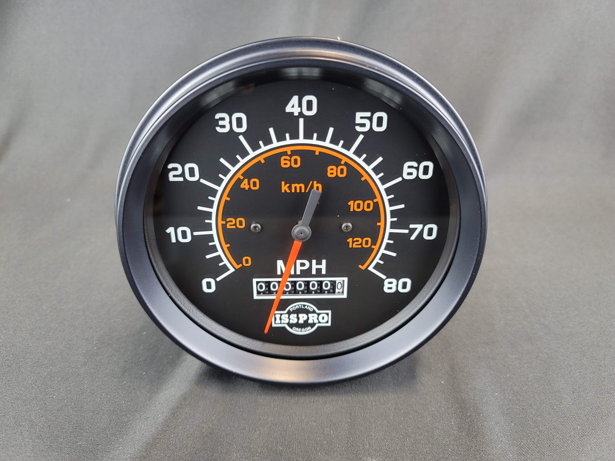 ISSPRO 5 Inch Speedometer MPH and KPH - R8412M — Mr Speedometer Inc